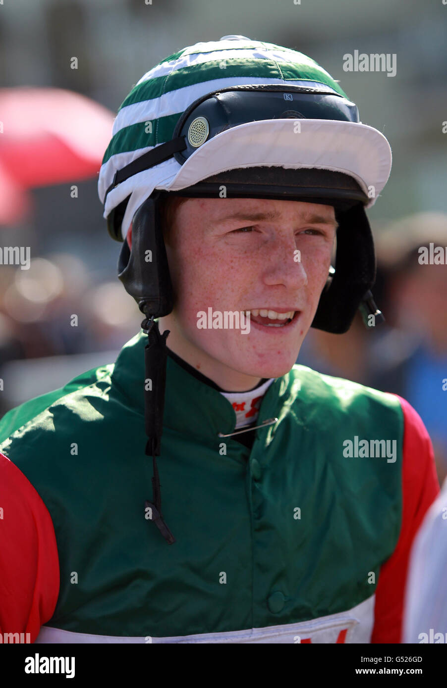 Sam twiston davies at ludlow racecourse hi-res stock photography and ...