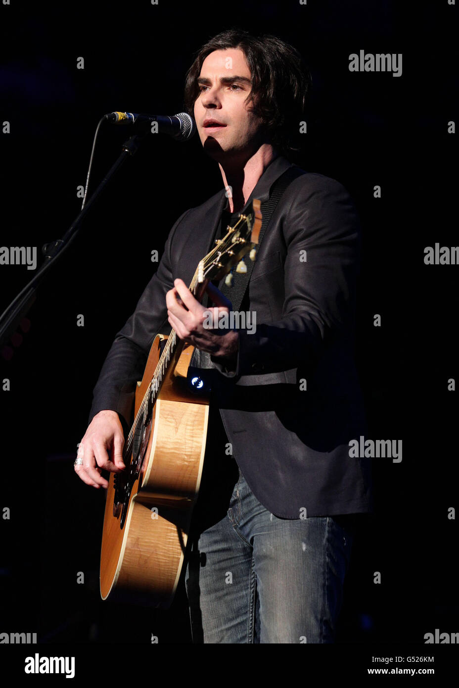 Kelly Jones performing on stage during the Teenage Cancer Trust series ...