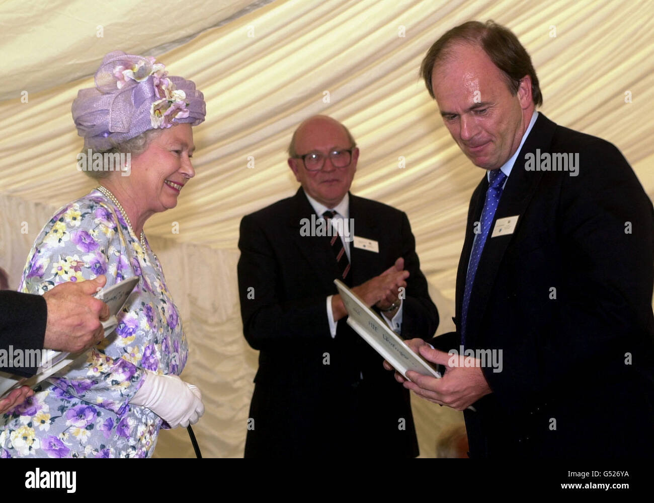 The Queen presents Sir Fraser Morrison of Morrison Construction Group ...