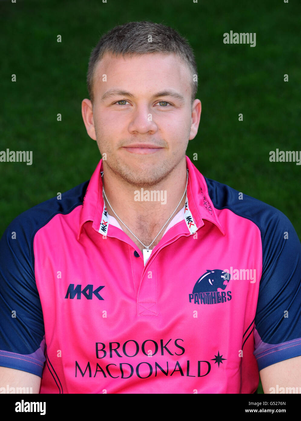 Adam Rossington from Middlesex Cricket Club poses for media during the ...