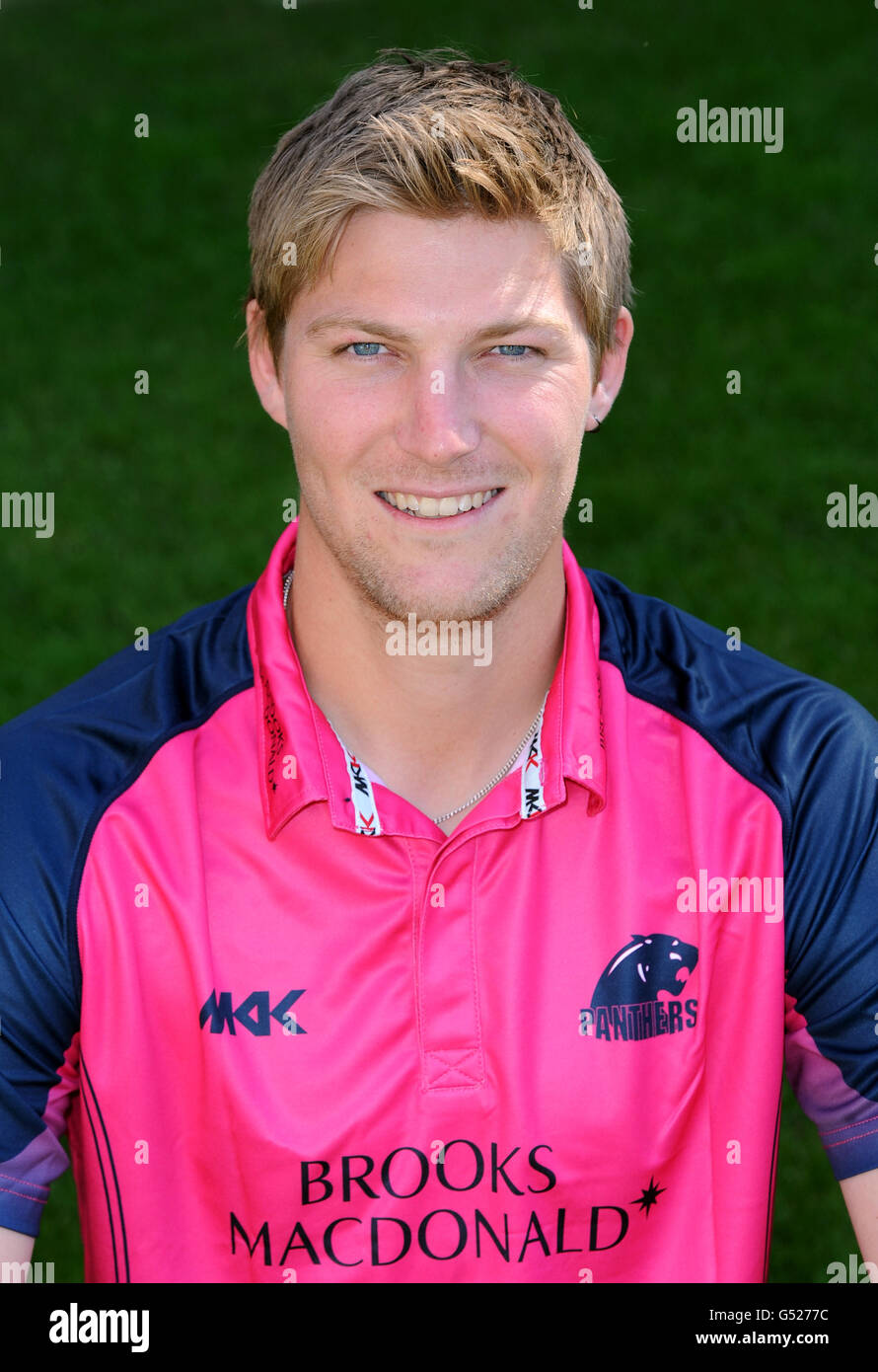 Ollie Rayner from Middlesex Cricket Club poses for media during the ...
