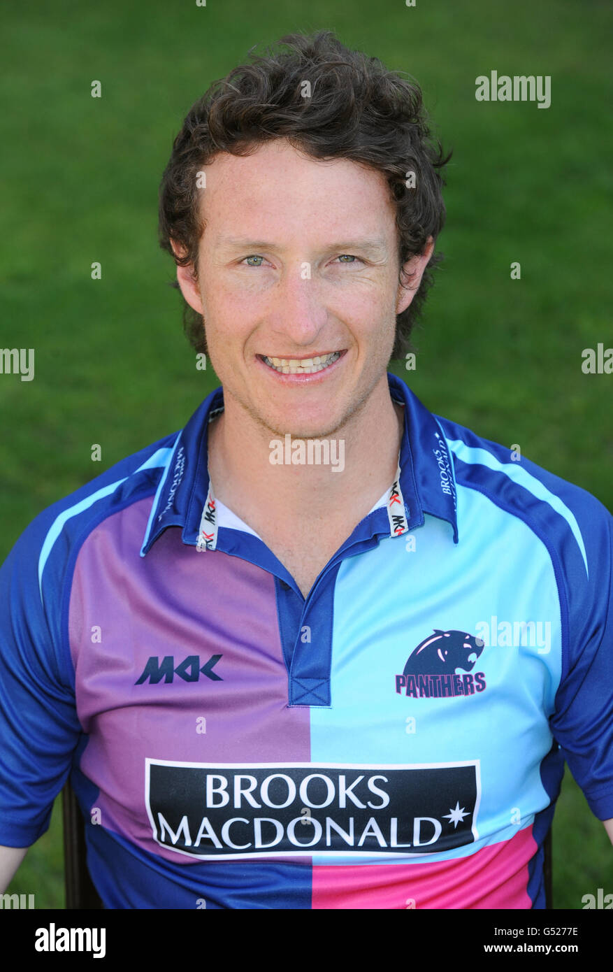 Anthony Ireland from Middlesex Cricket Club poses for media during the ...