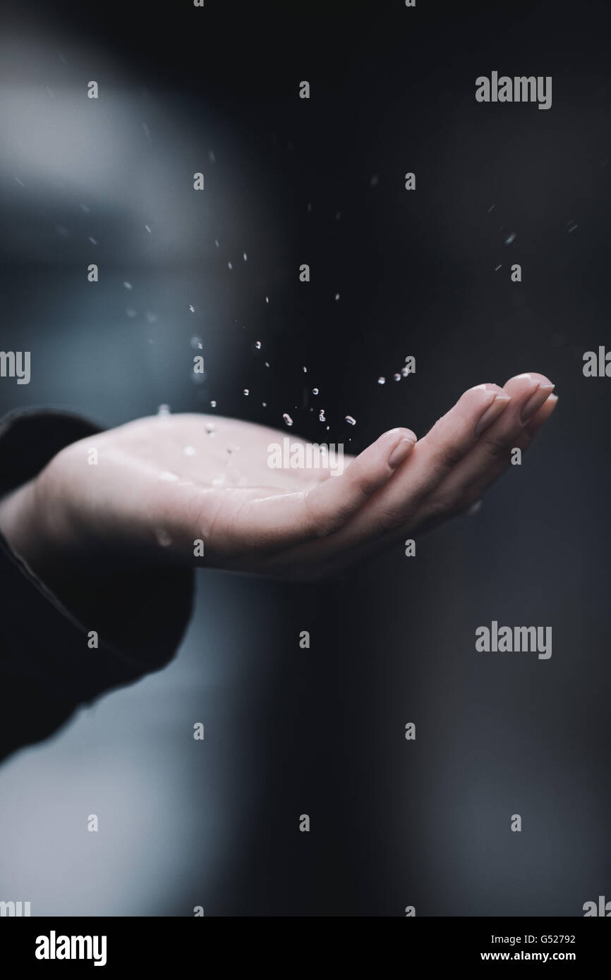 Raindrops Falling On My Hand