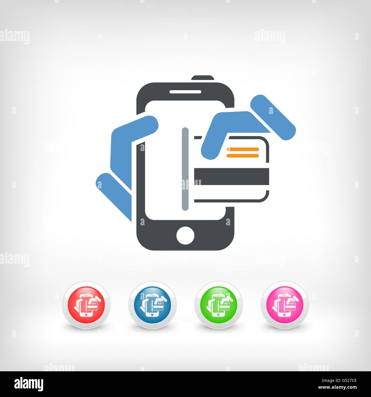 Smartphone shopping icon Stock Vector Image & Art - Alamy
