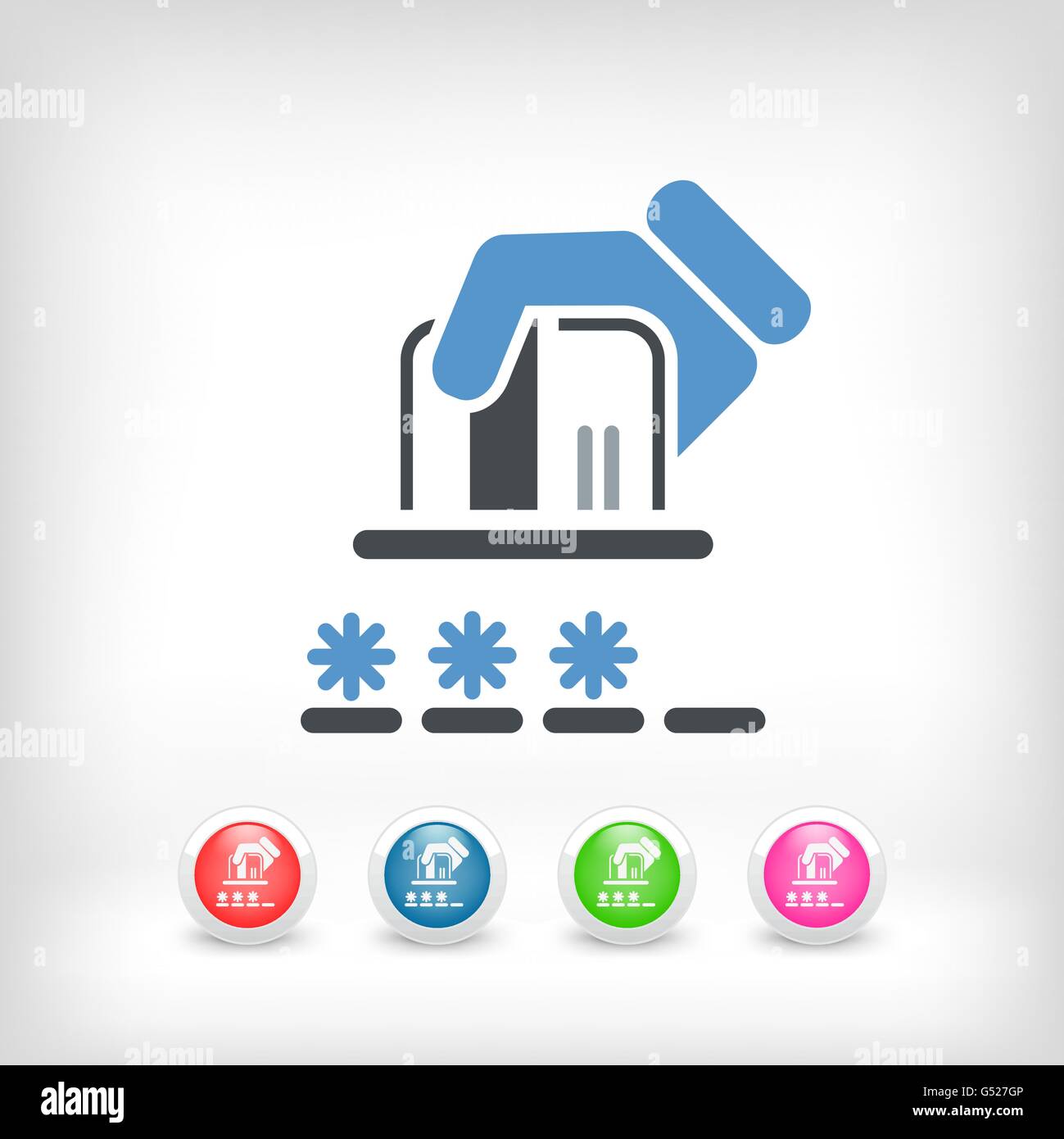 Card secret code Stock Vector Image & Art - Alamy