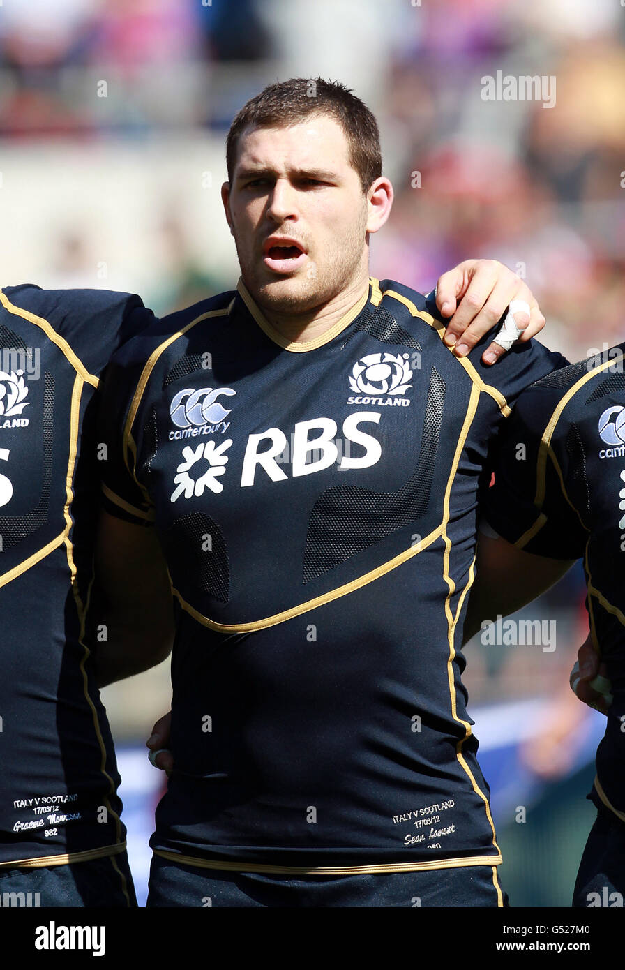 Rugby Union - RBS 6 Nations Championship 2012 - Italy v Scotland - Stadio Olympico Stock Photo ...