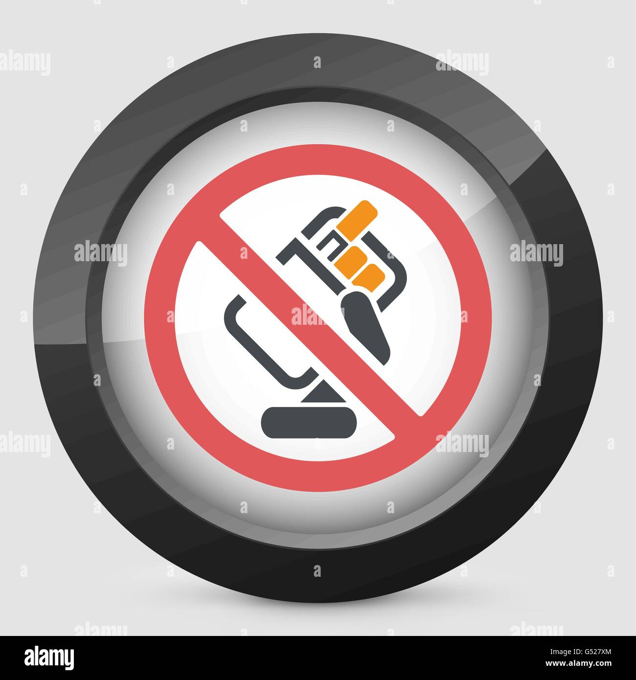 Forbidden smoke icon Stock Vector Image & Art - Alamy
