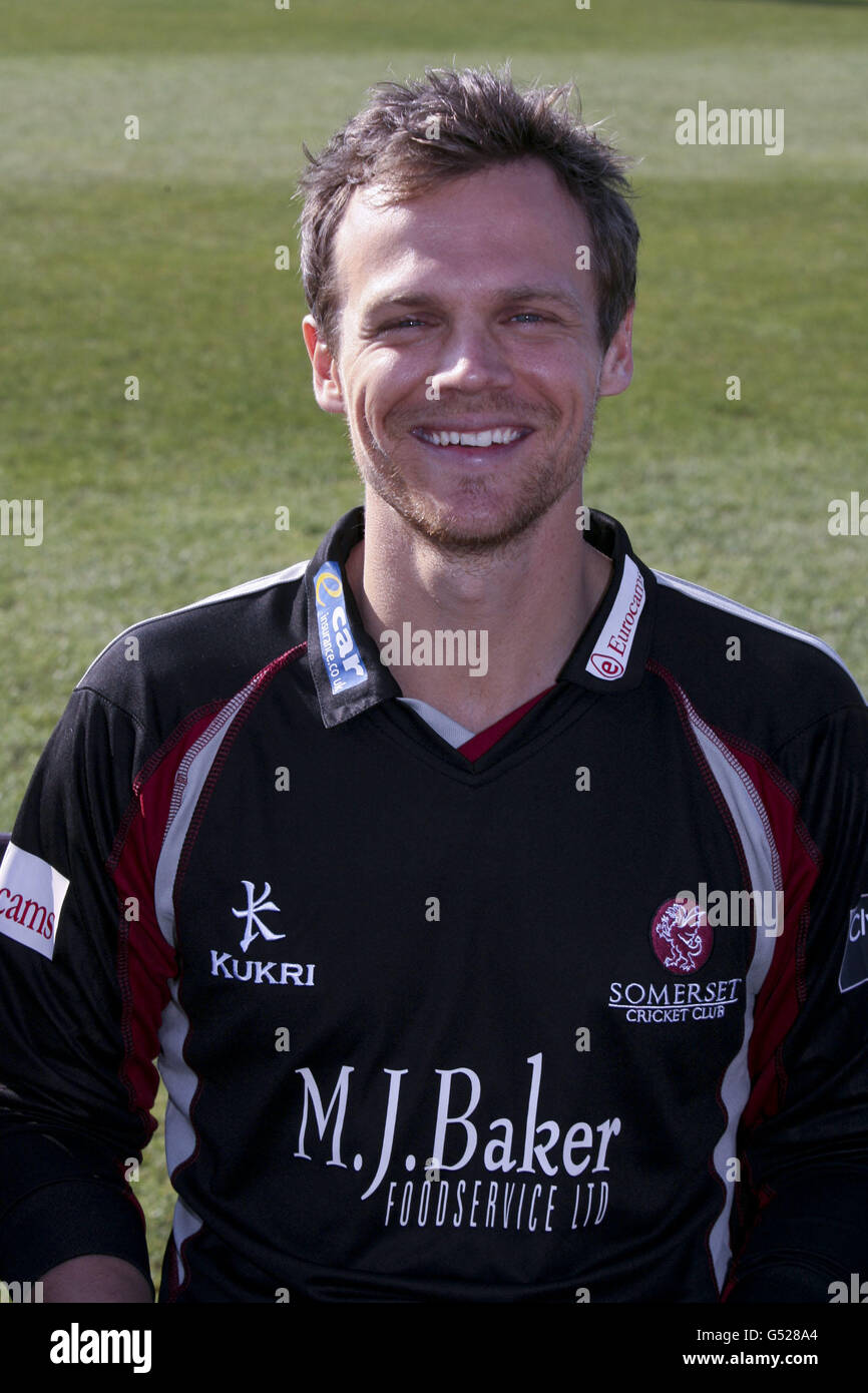 Cricket - 2012 Somerset Photocall - County Ground. James Hildreth ...
