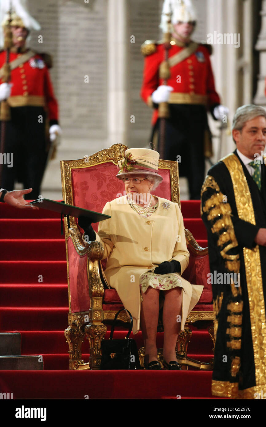 Royal visit to the Houses of Parliament Stock Photo - Alamy