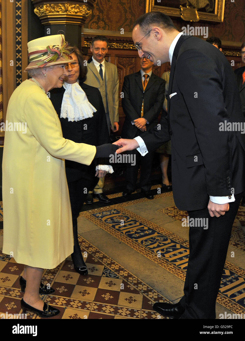 Royal visit to the Houses of Parliament Stock Photo - Alamy