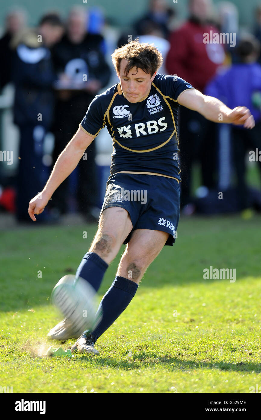 Rugby union under 18s international scotland v england mansfield park ...