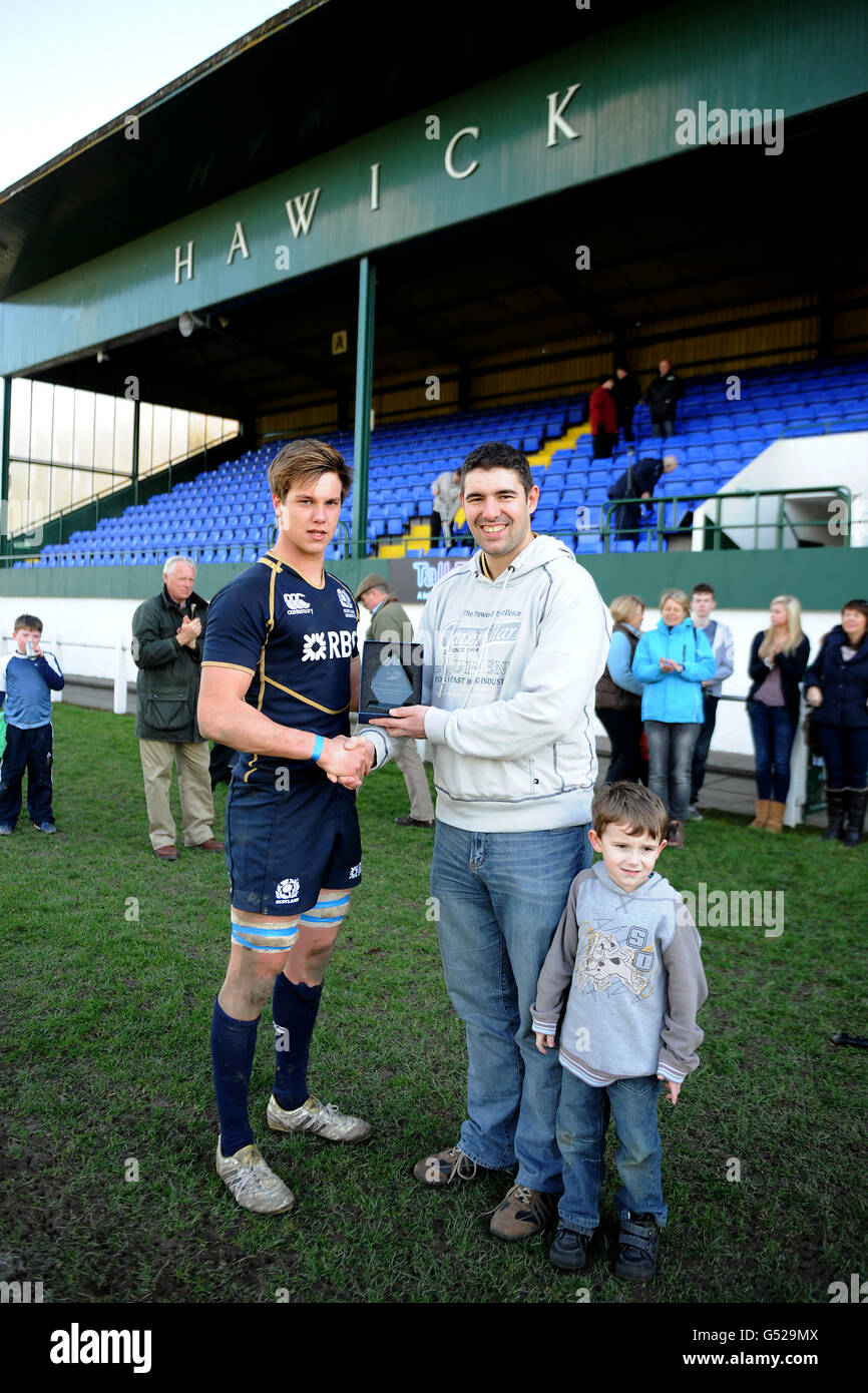 Rugby union under 18s international scotland v england mansfield park ...