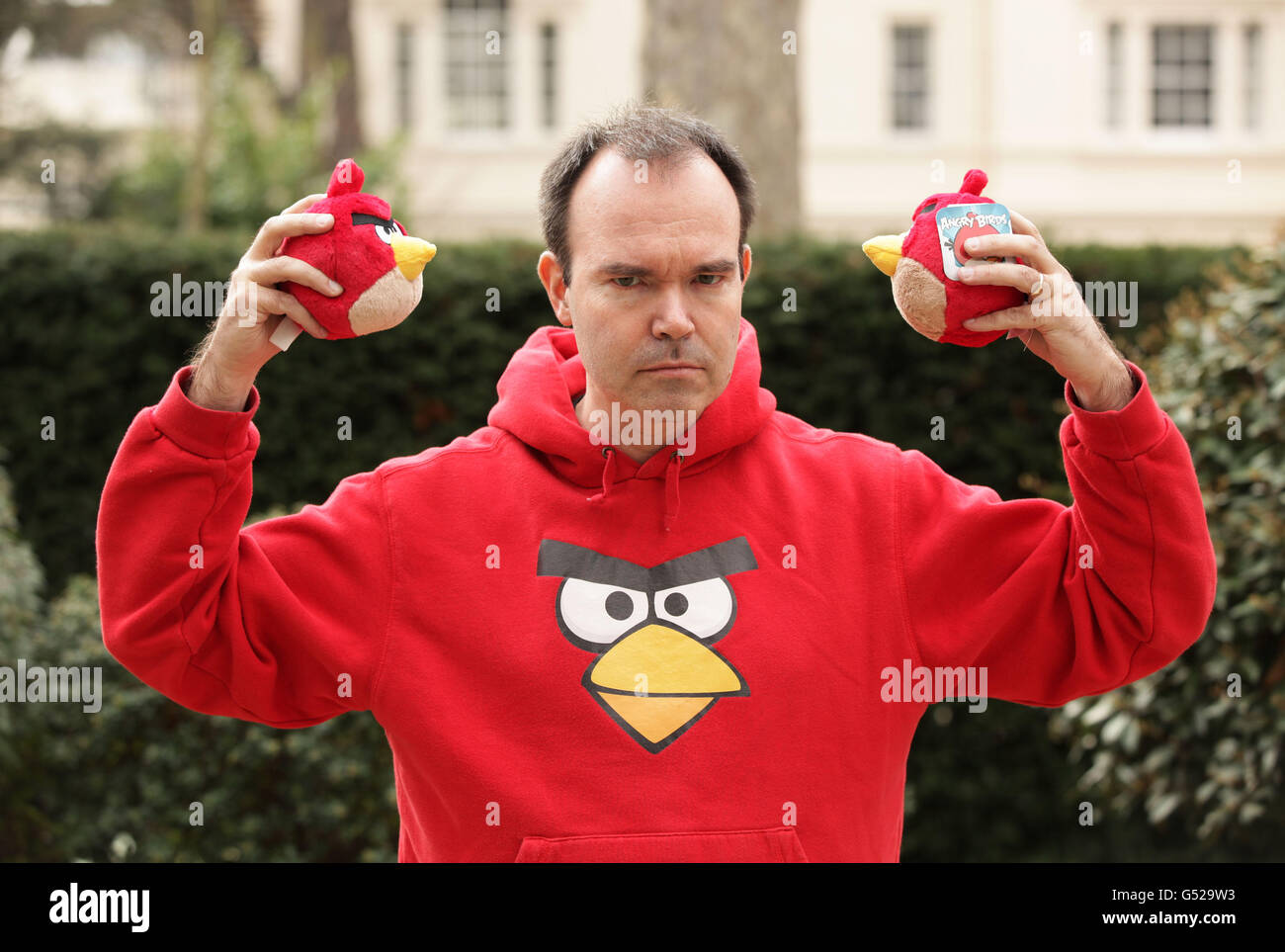 Angry Birds launch UK activity parks Stock Photo - Alamy