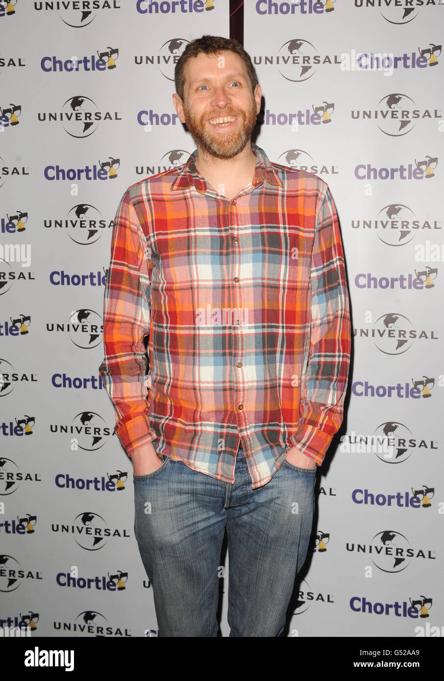Chortle Comedy Awards - London. Dave Gorman arrives at the Chortle ...