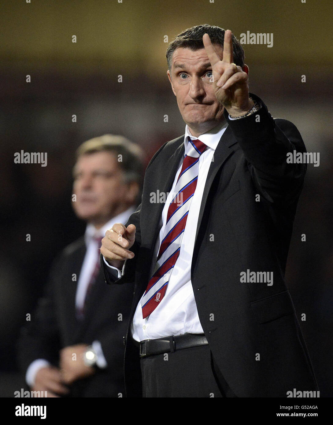 Middlesbroughs Tony Mowbray High Resolution Stock Photography and ...
