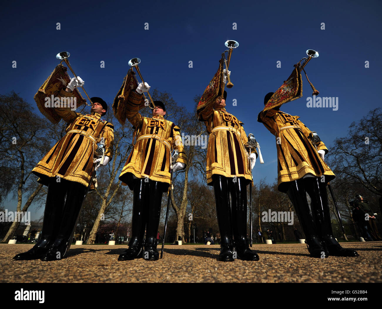 State trumpeters hi-res stock photography and images - Alamy