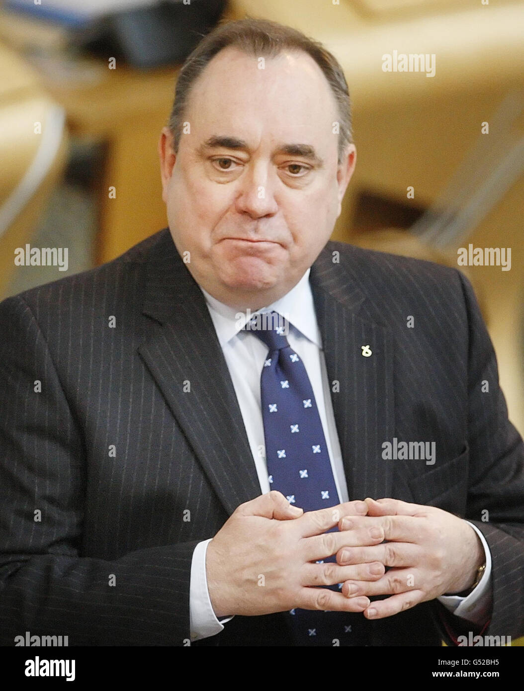 Scotland's First Minister Alex Salmond during First Minister's ...