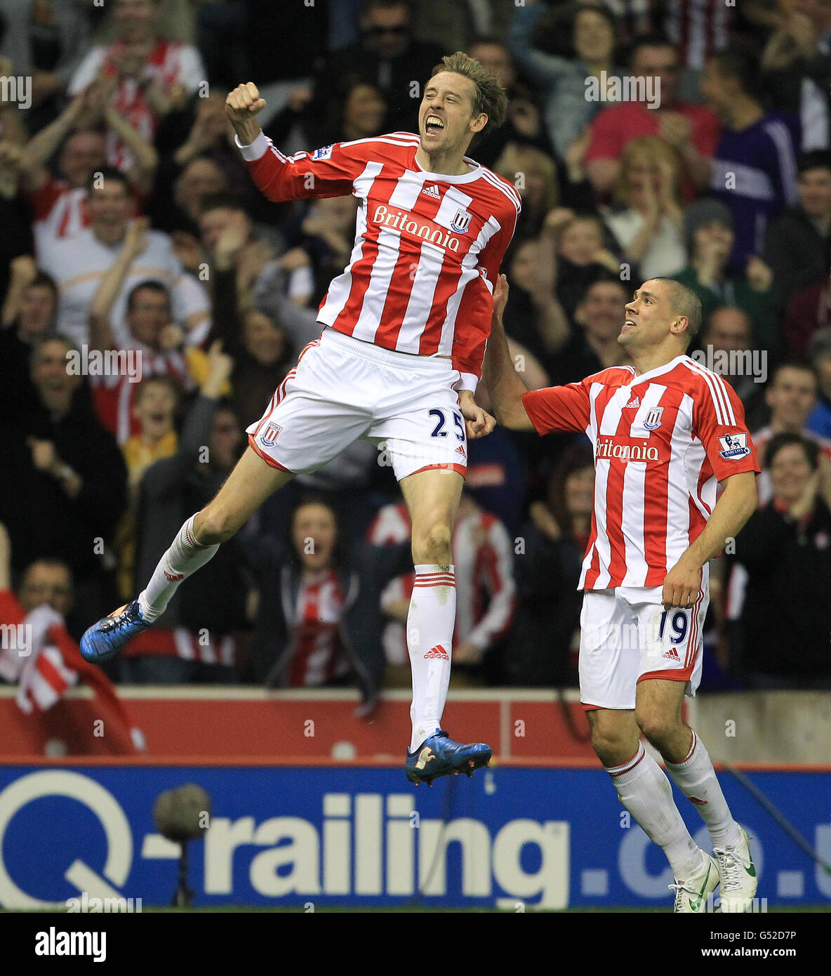 Peter crouch stoke hi-res stock photography and images - Alamy
