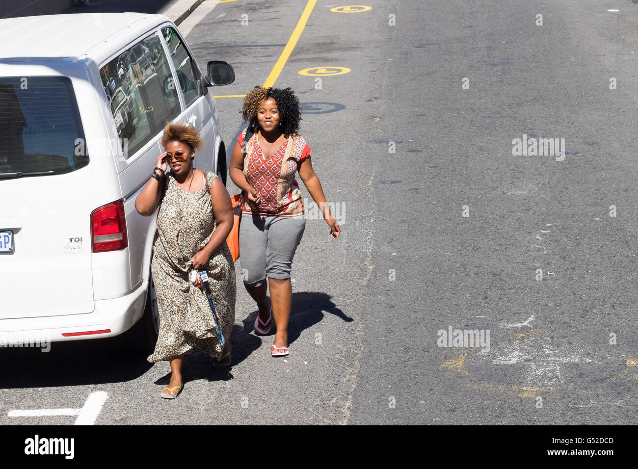 South Africa, Western Cape, Cape Town, street life in Cape Town Stock ...