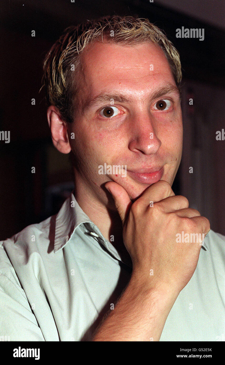 Comedy Cafe Adam Bloom Stock Photo - Alamy