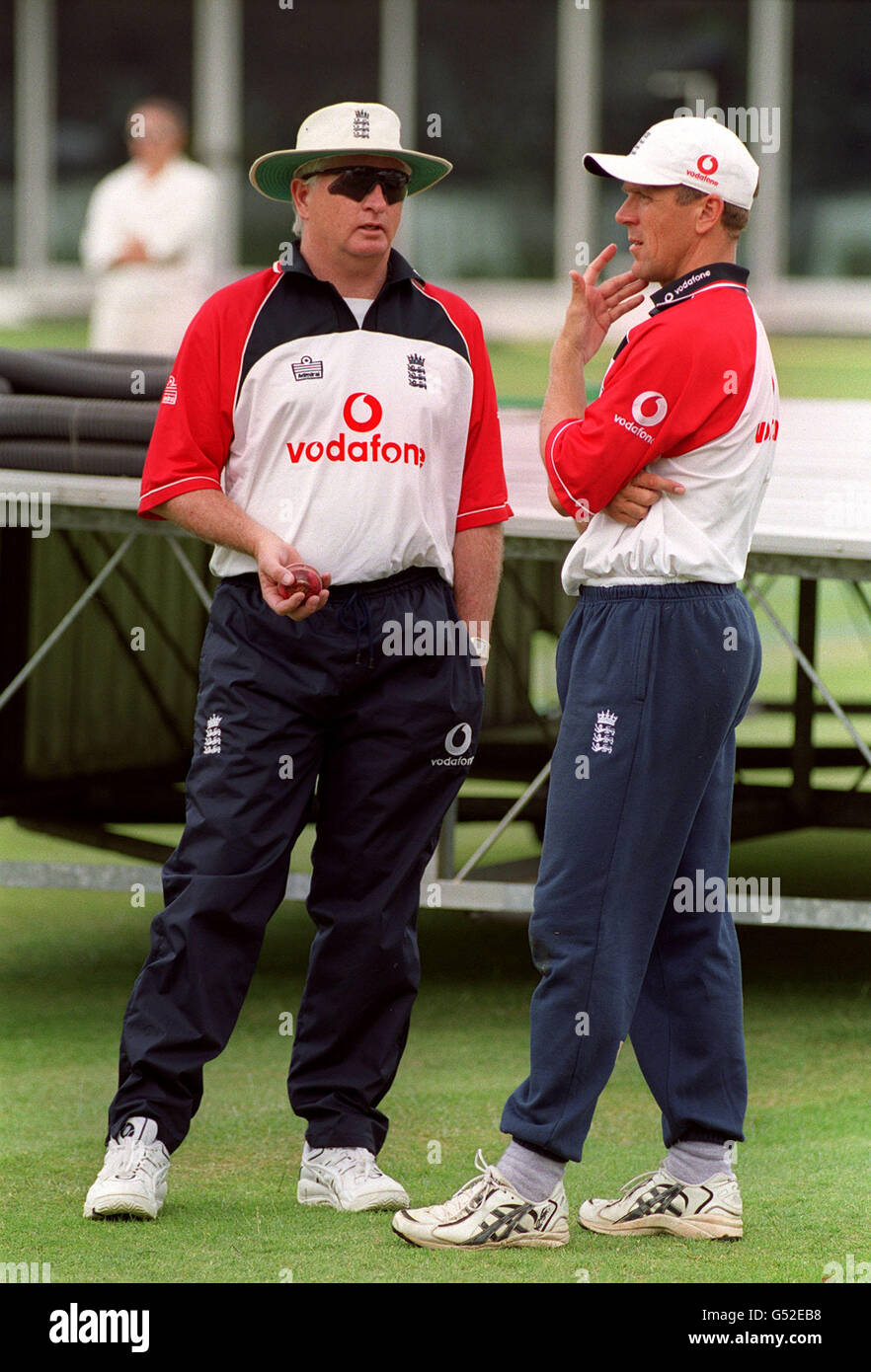 Cricket training alec stewart hi-res stock photography and images - Alamy