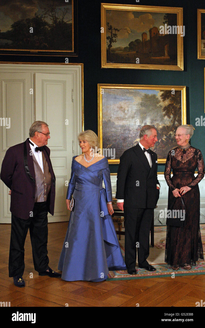 (left to right) Henrik, Prince Consort of Denmark, The Duchess of ...