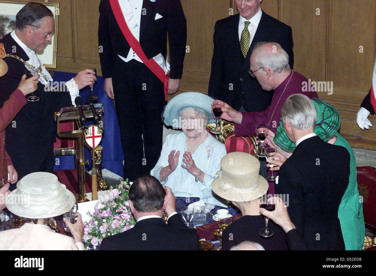 The Lord Mayor of London Alderman Clive Martin OBE, and the Archbishop ...
