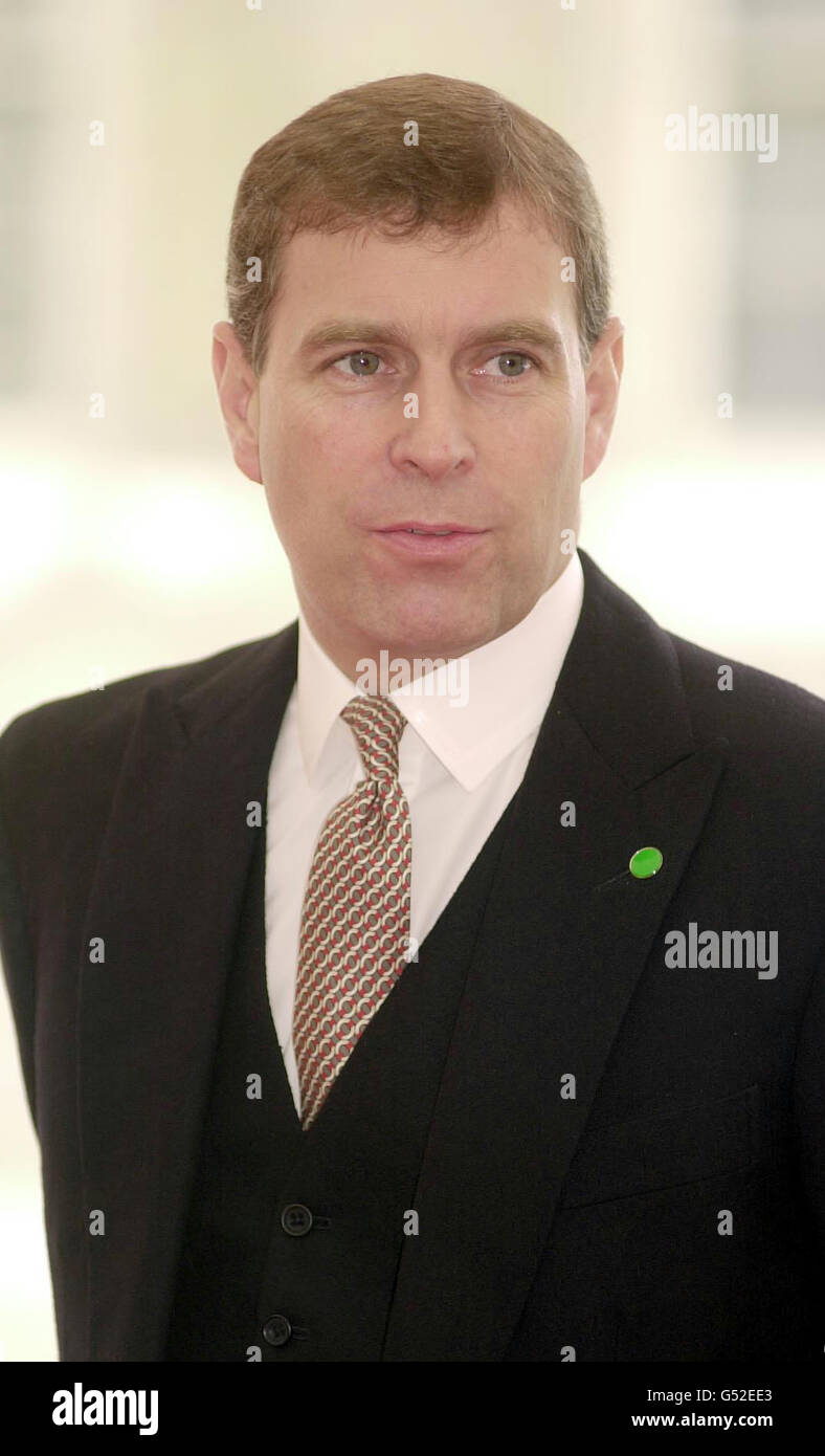 The Duke of York arrives at London's Guildhall for a luncheon hosted by ...