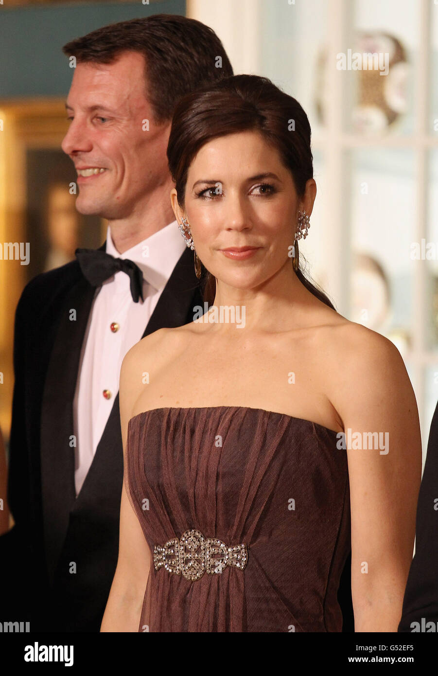 Prince Joachim of Denmark and Crown Princess Mary of Denmark take part ...