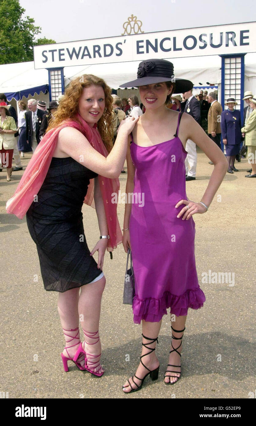 Catherine Jenkins (left) from Birmingham, with her friend, Vanessa ...