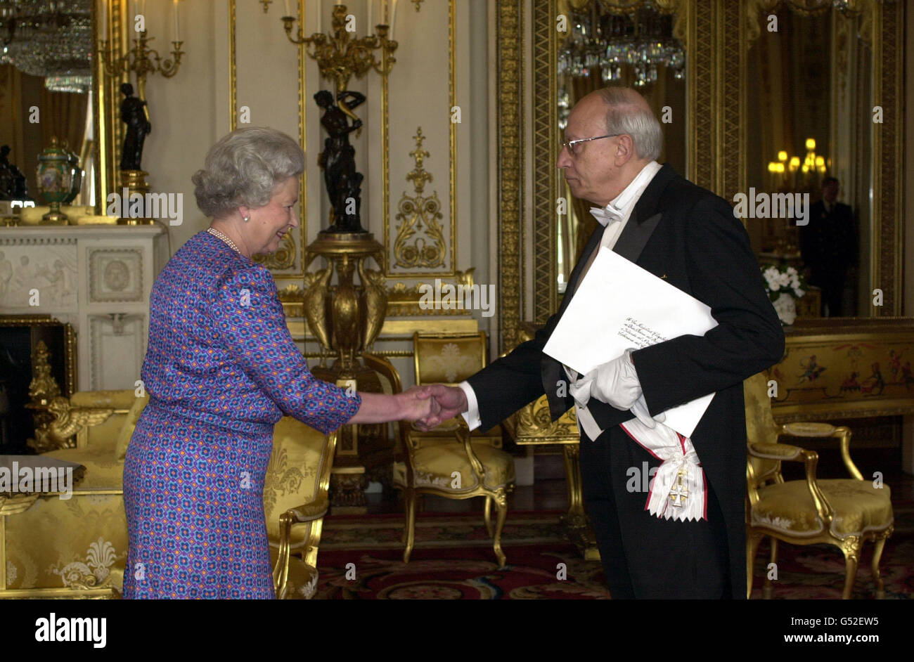 Royal Investiture Argentine ambassador Stock Photo - Alamy