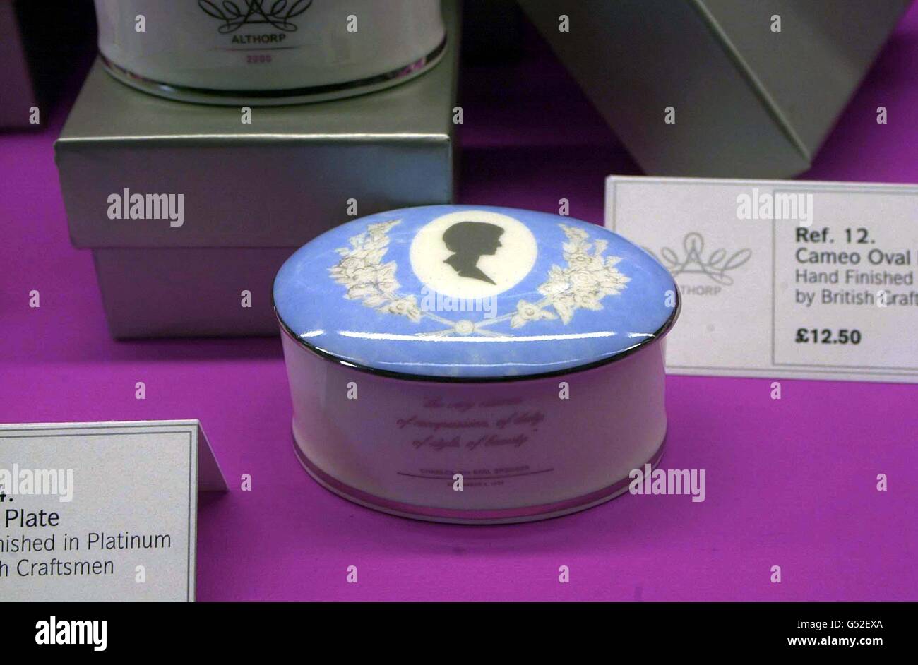 New Diana Merchandise Stock Photo - Alamy