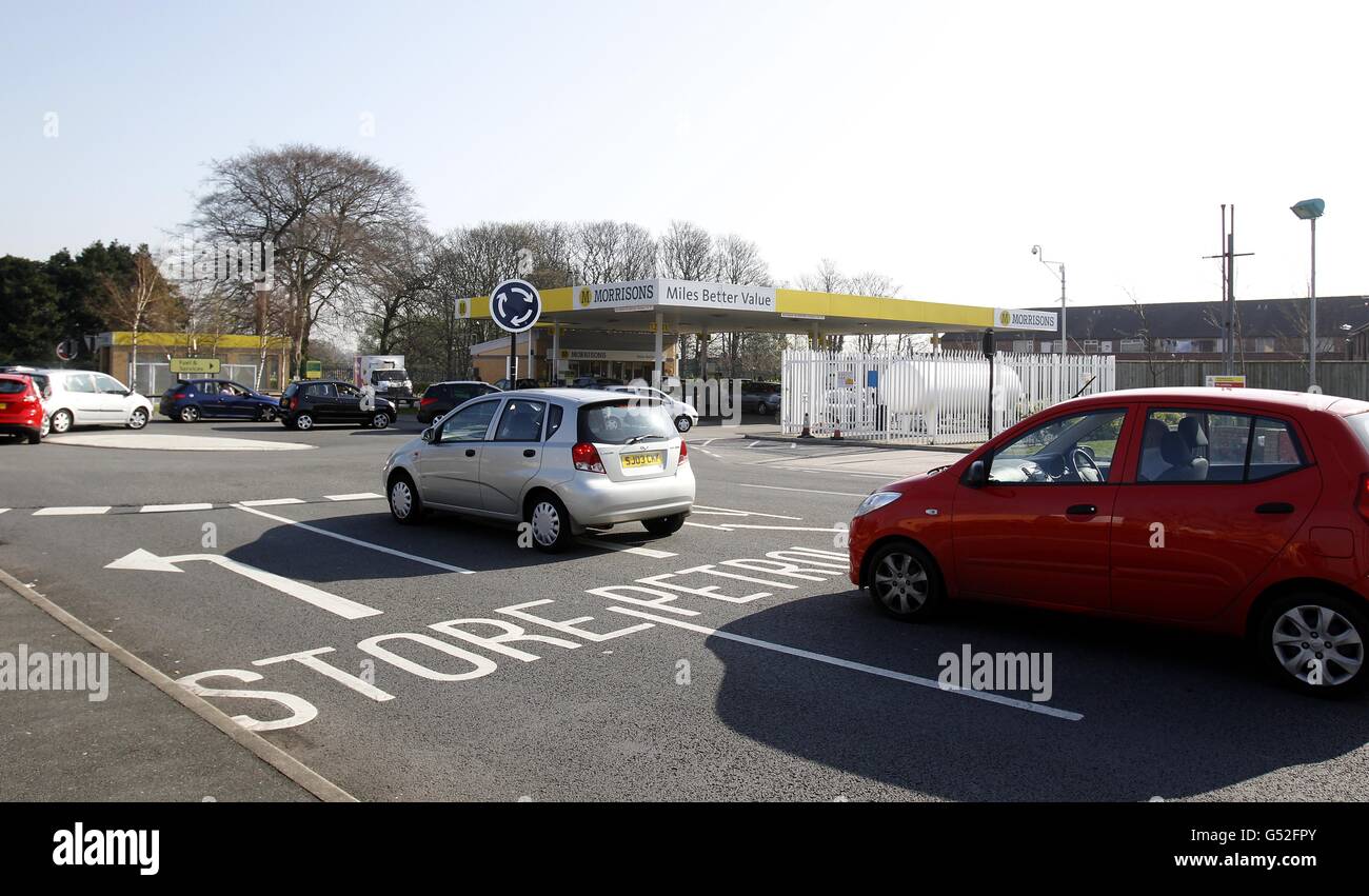 Morrisons Petrol Tanker High Resolution Stock Photography and Images ...
