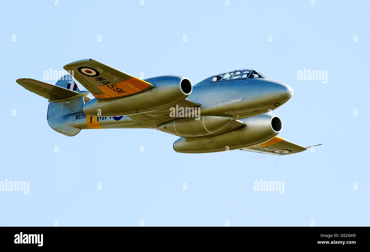 Gloster meteor flight in coventry hi-res stock photography and images ...