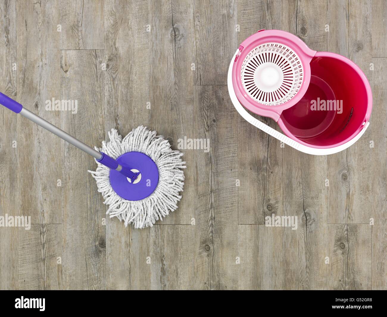 Photo of a broom and mop hi-res stock photography and images - Alamy