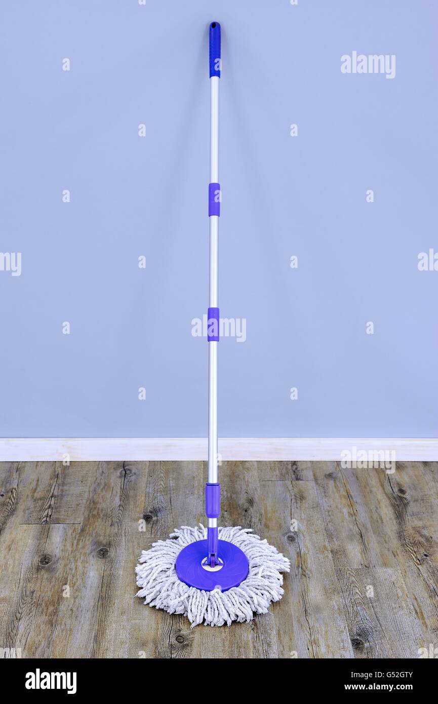 A studio photo of a cleaning mop Stock Photo - Alamy