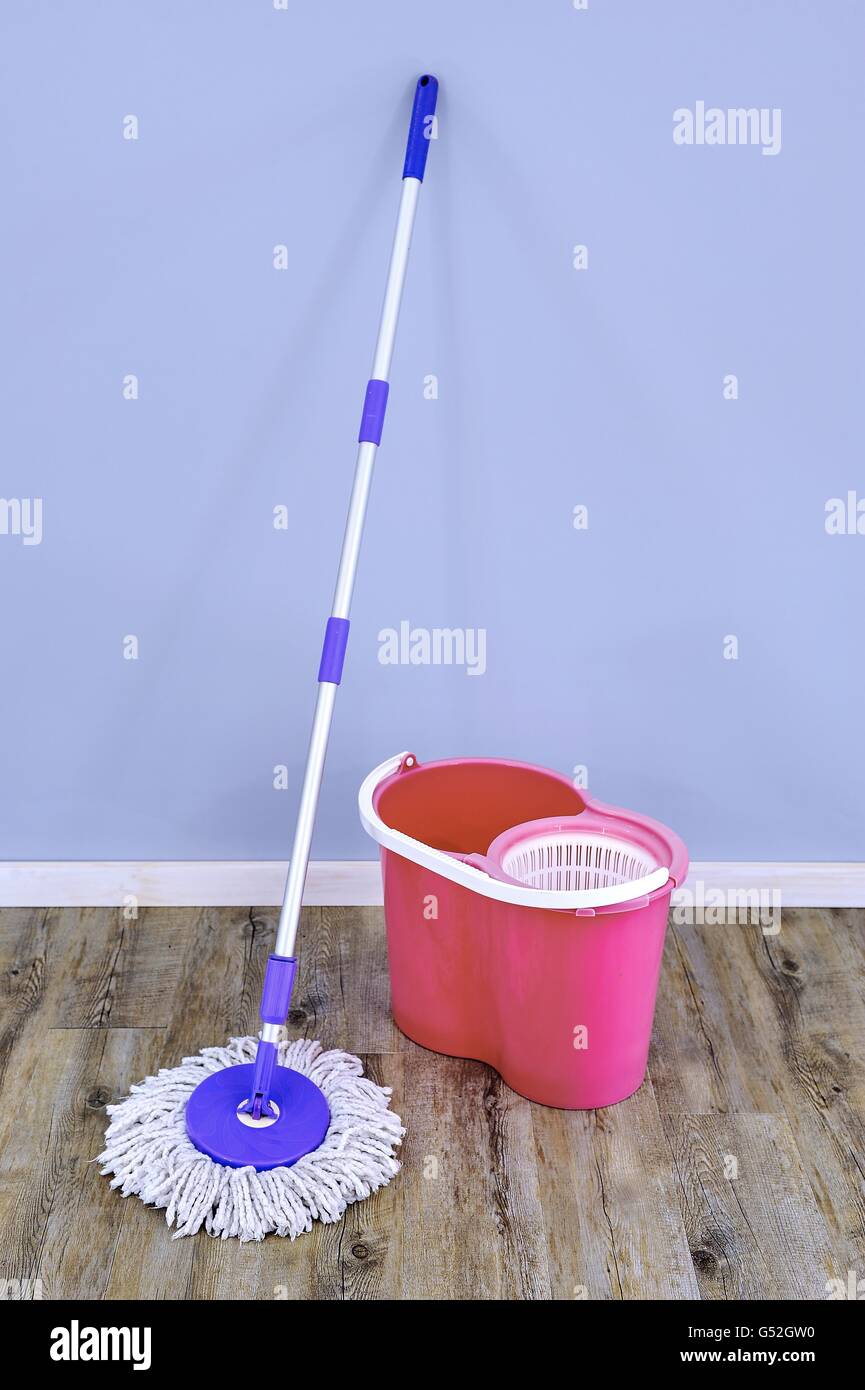 A studio photo of a cleaning mop Stock Photo - Alamy