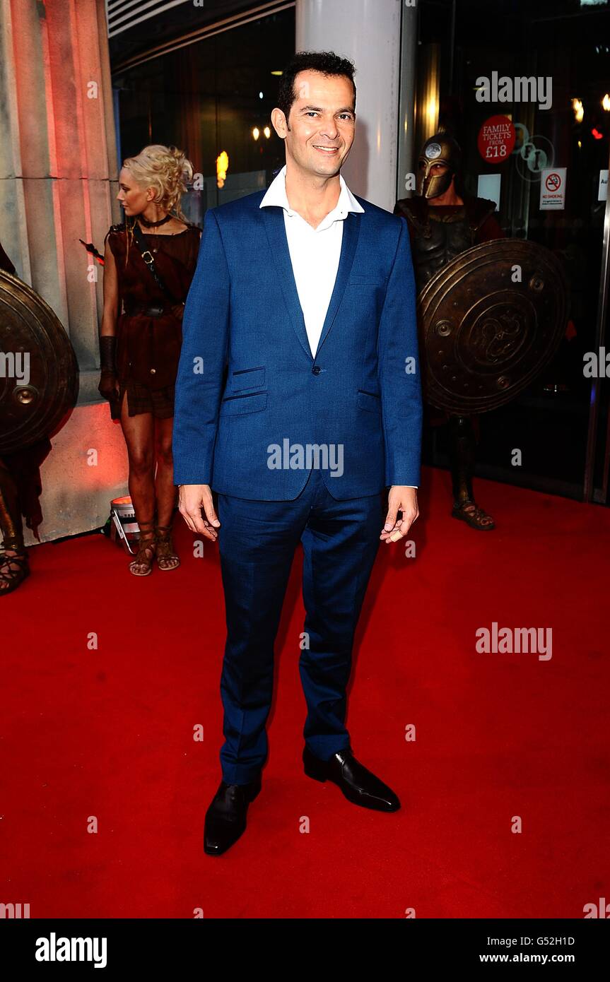 Wrath Of The Titans Premiere - London. Alejandro Naranjo arriving for ...