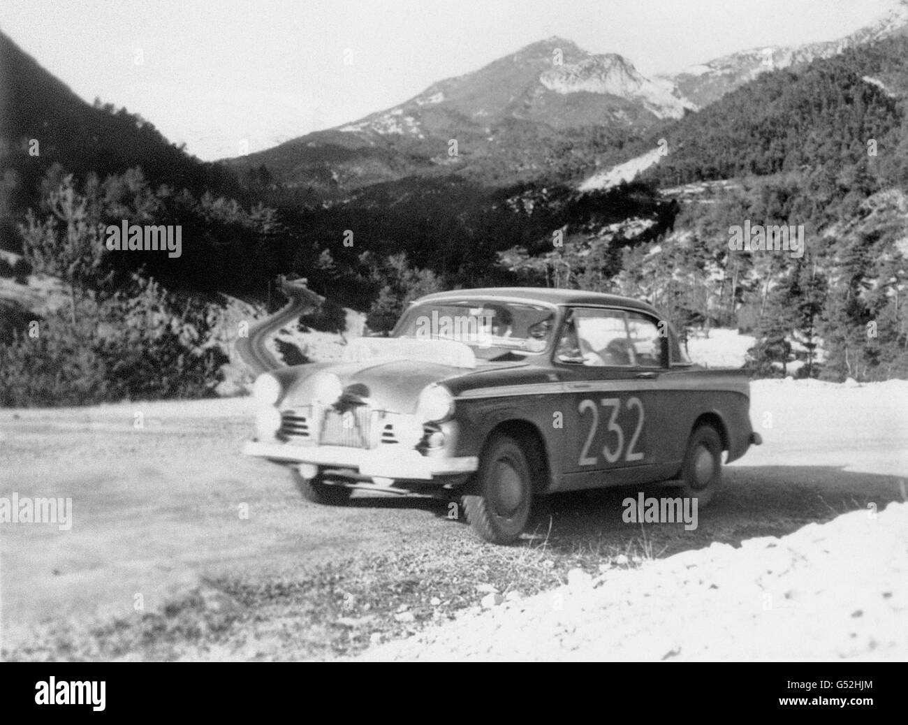 Monte carlo rally Black and White Stock Photos & Images - Alamy