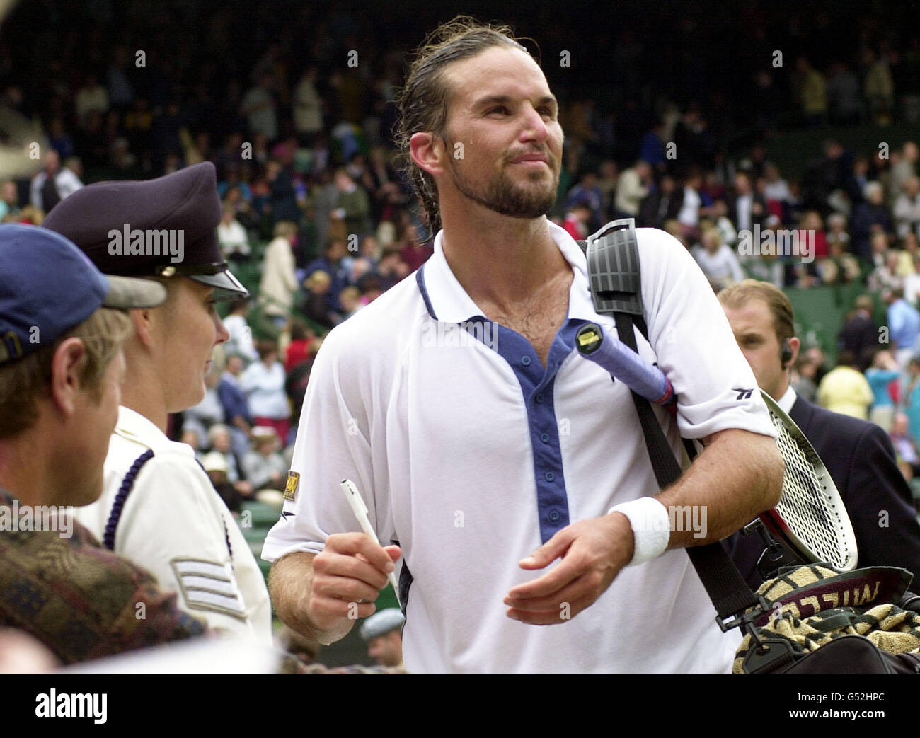 Wimbledon Pat Rafter Stock Photo - Alamy