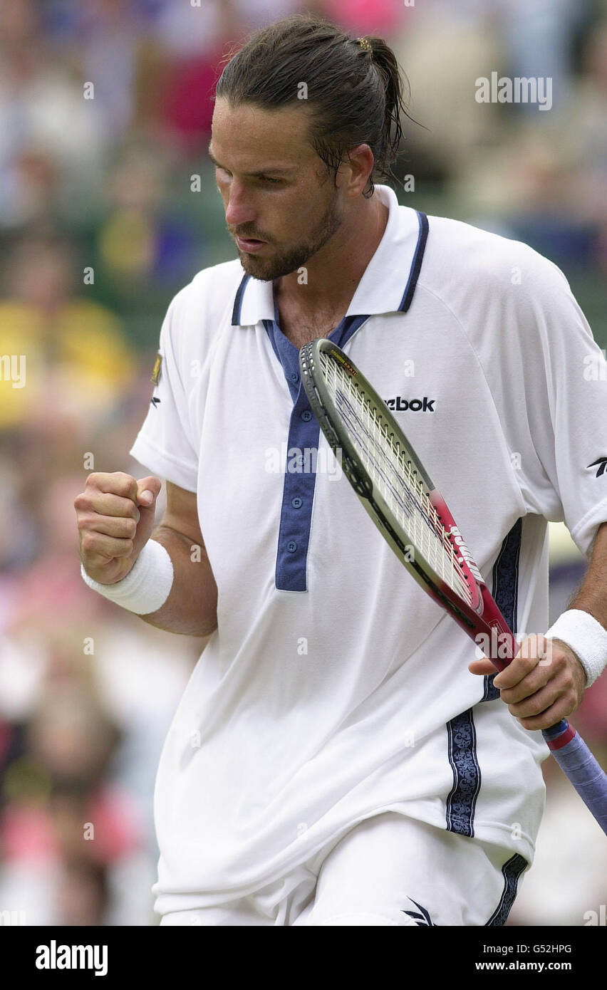 Wimbledon Pat Rafter Stock Photo - Alamy