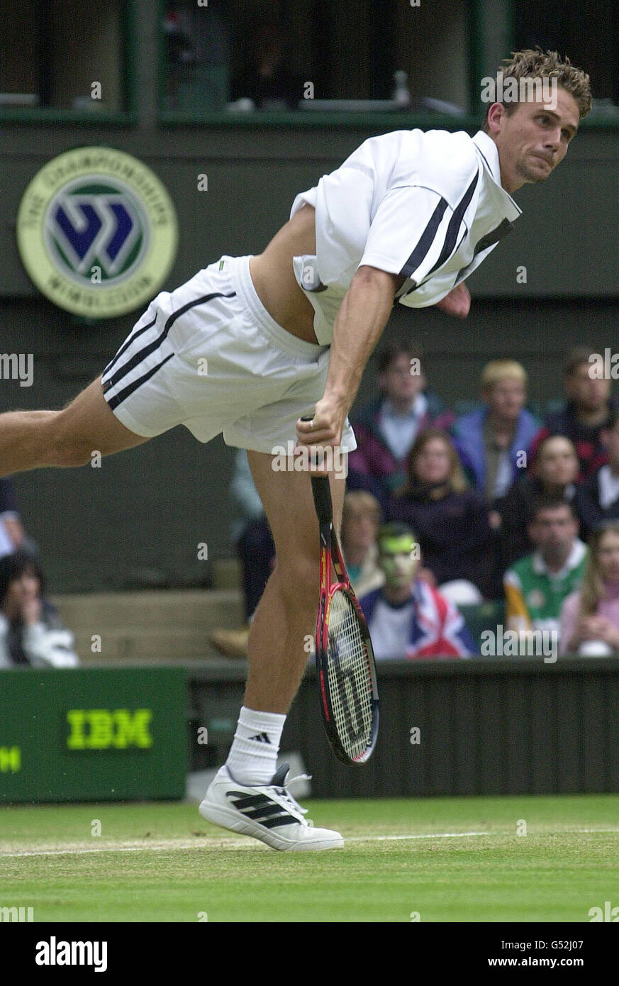 Wimbledon Jan-Michael Gambit Stock Photo - Alamy