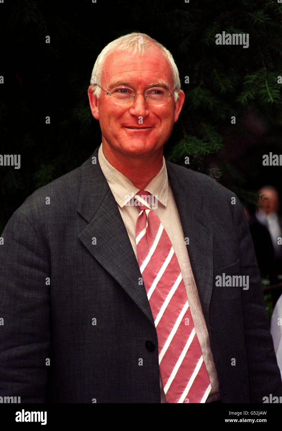 Former BBC Director General Sir John Birt arriving at Television presenter David Frost's Summer ...