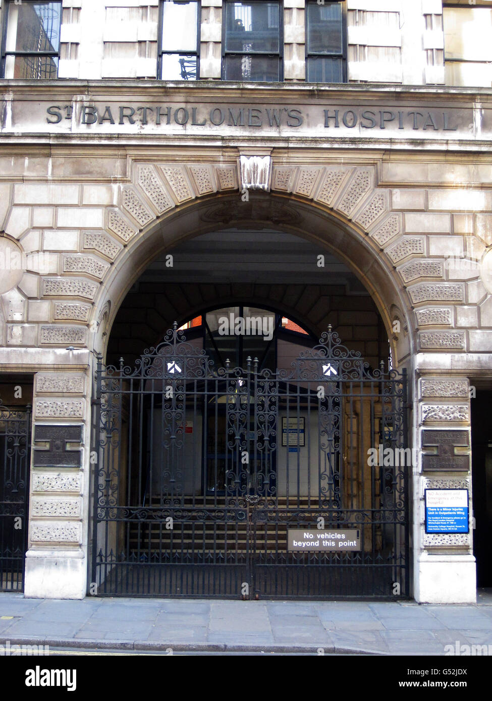 A general view of the St Bartholomew's Hospital, London Stock Photo - Alamy