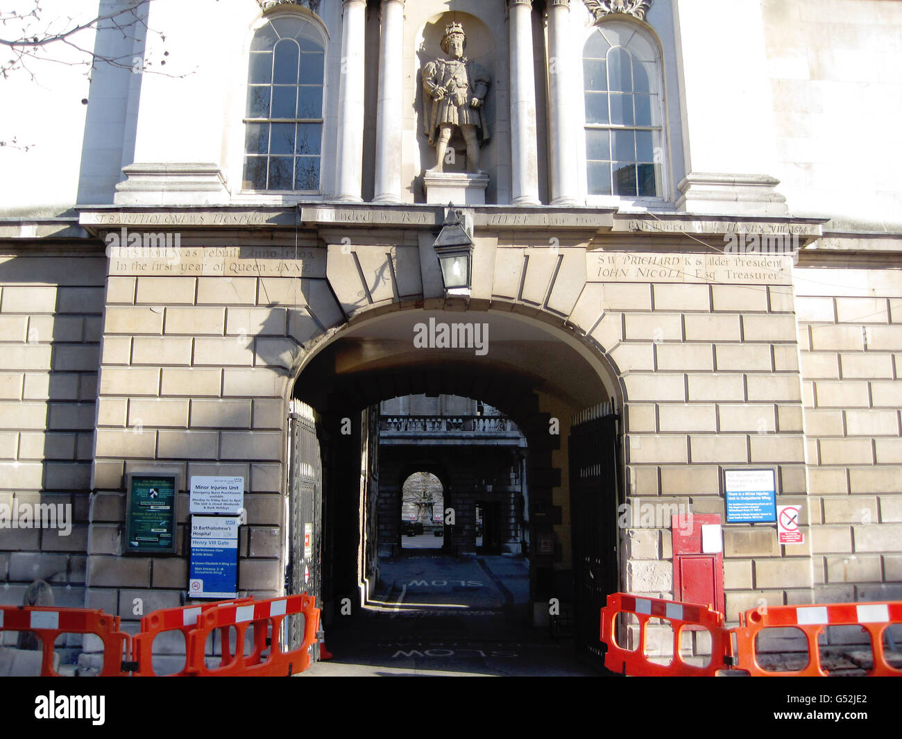 A general view of the St Bartholomew's Hospital, London Stock Photo - Alamy