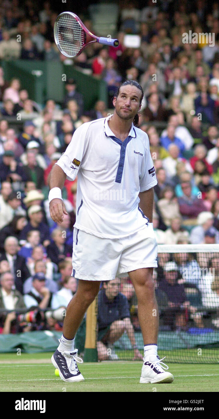Wimbledon Pat Rafter Stock Photo - Alamy