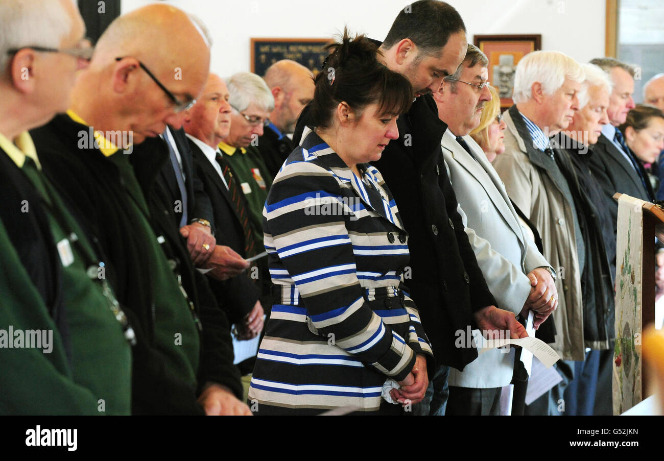Margaret Allen, widow of Able Seaman Iain Boldy, who was killed in the ...