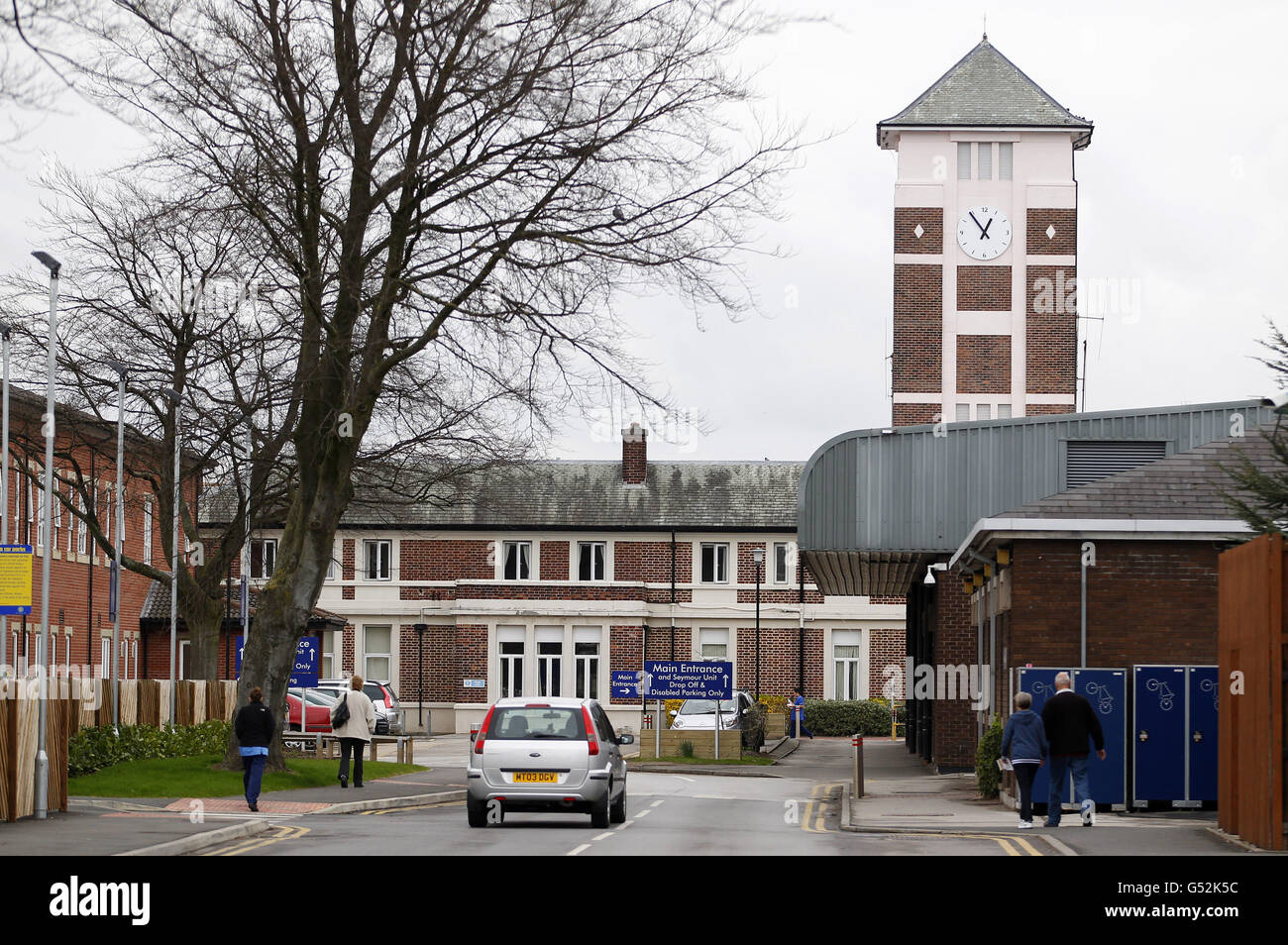 Trafford General Hospital Stock Photo - Alamy
