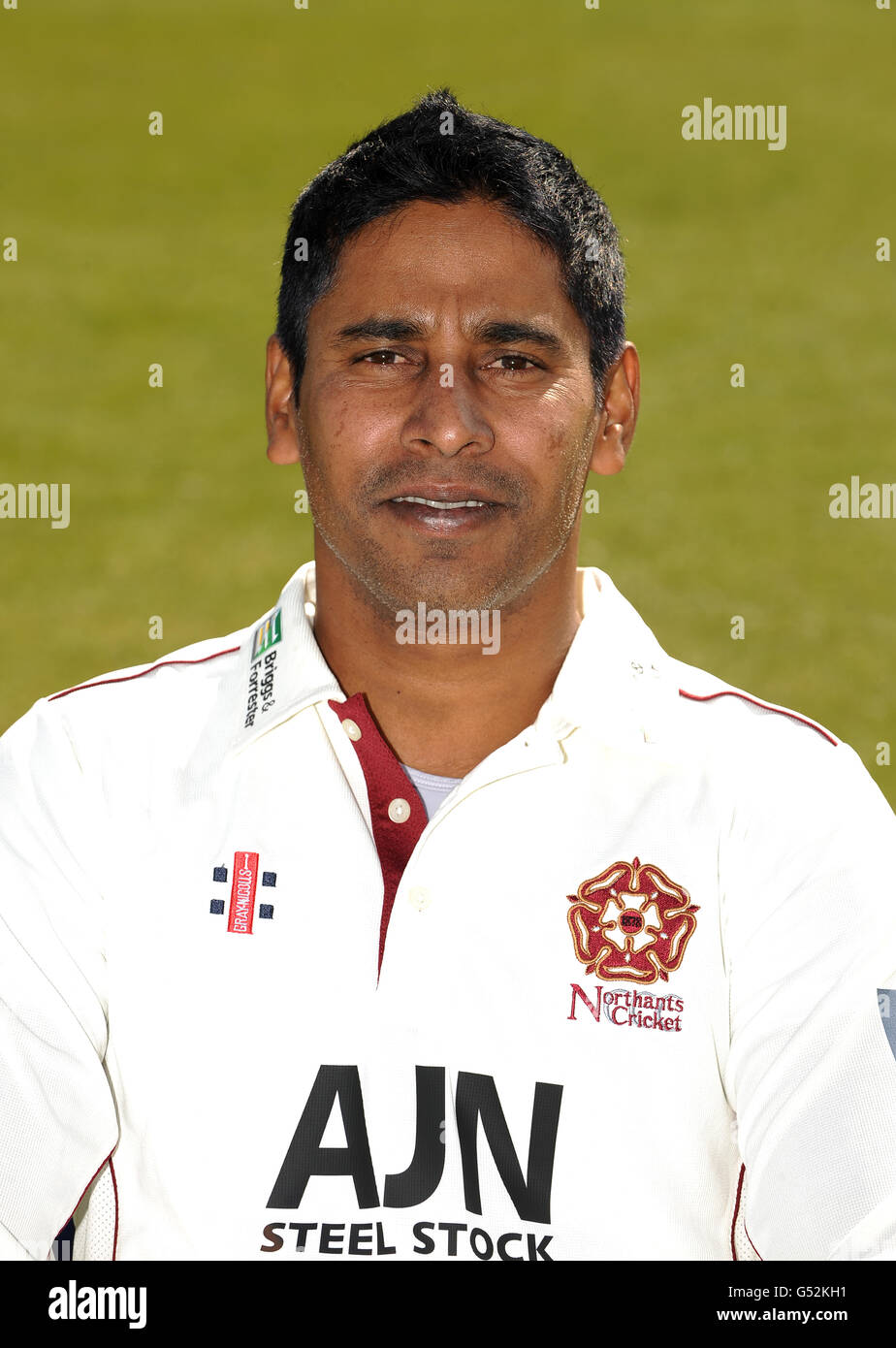 Cricket - 2012 Northamptonshire Photocall - County Ground Stock Photo ...