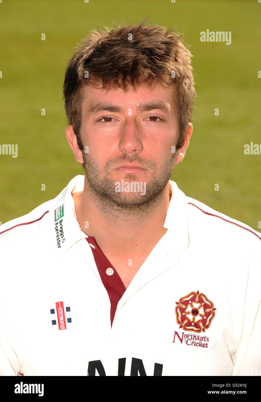 Cricket - 2012 Northamptonshire Photocall - County Ground Stock Photo ...